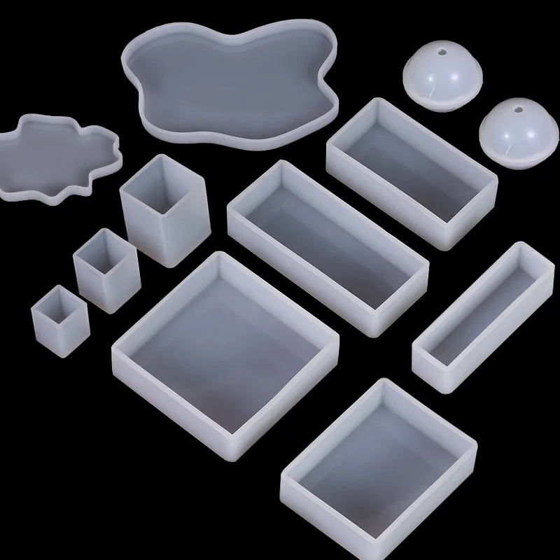Cuboid-Cube-Sphere-Cup-Cushion-Epoxy-Resin-Silicone-Mold-Diy-Heart ...