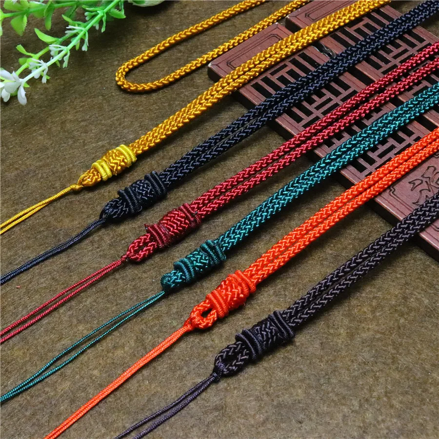 10pcs-Hand-Knited-Necklace-Silk-Thread-Knot-Cord-For-Pendant-long-Cord ...