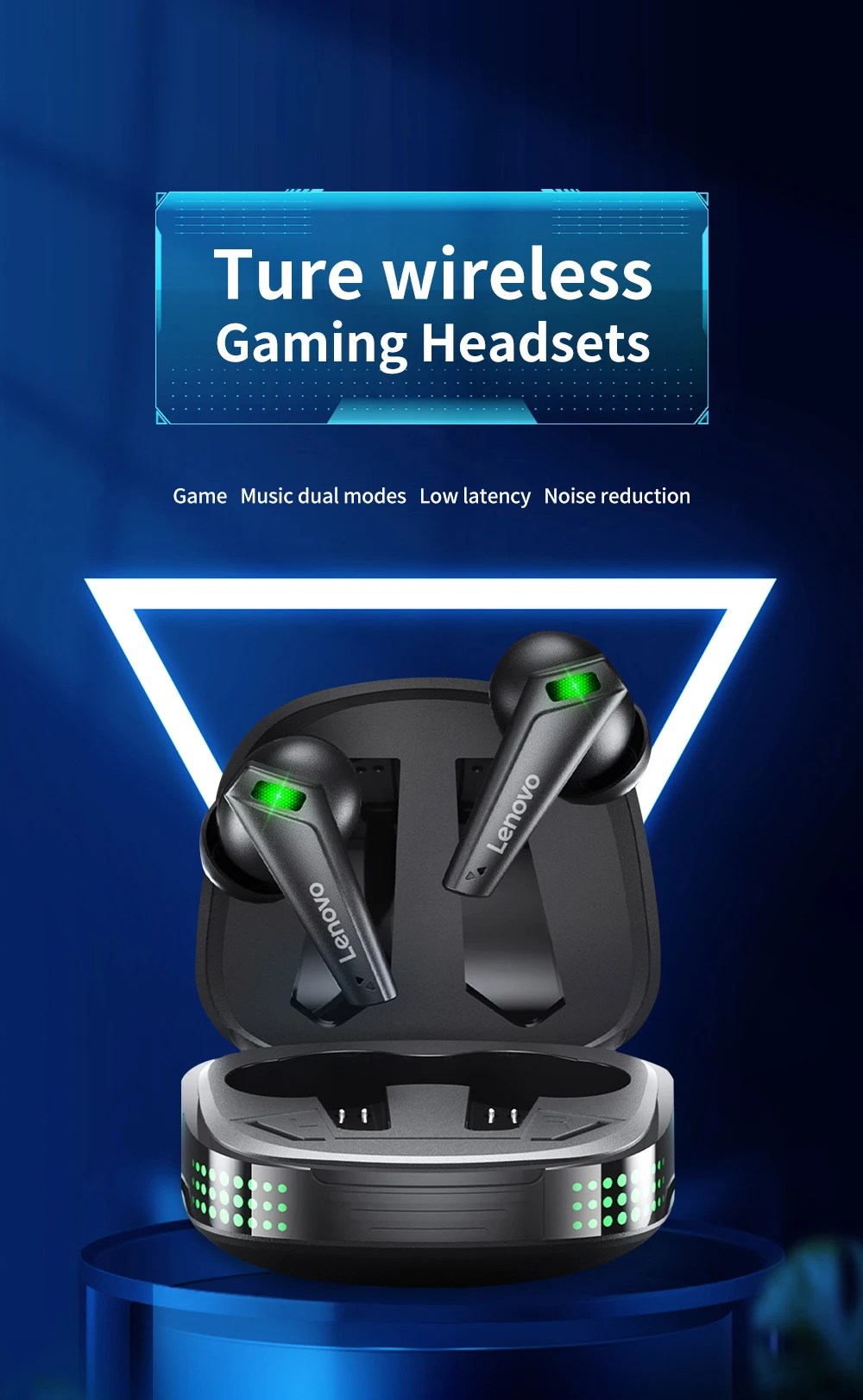 Lenovo Thinkplus XT85II Wireless Earbuds | Bluetooth 5.3 | Noise ...