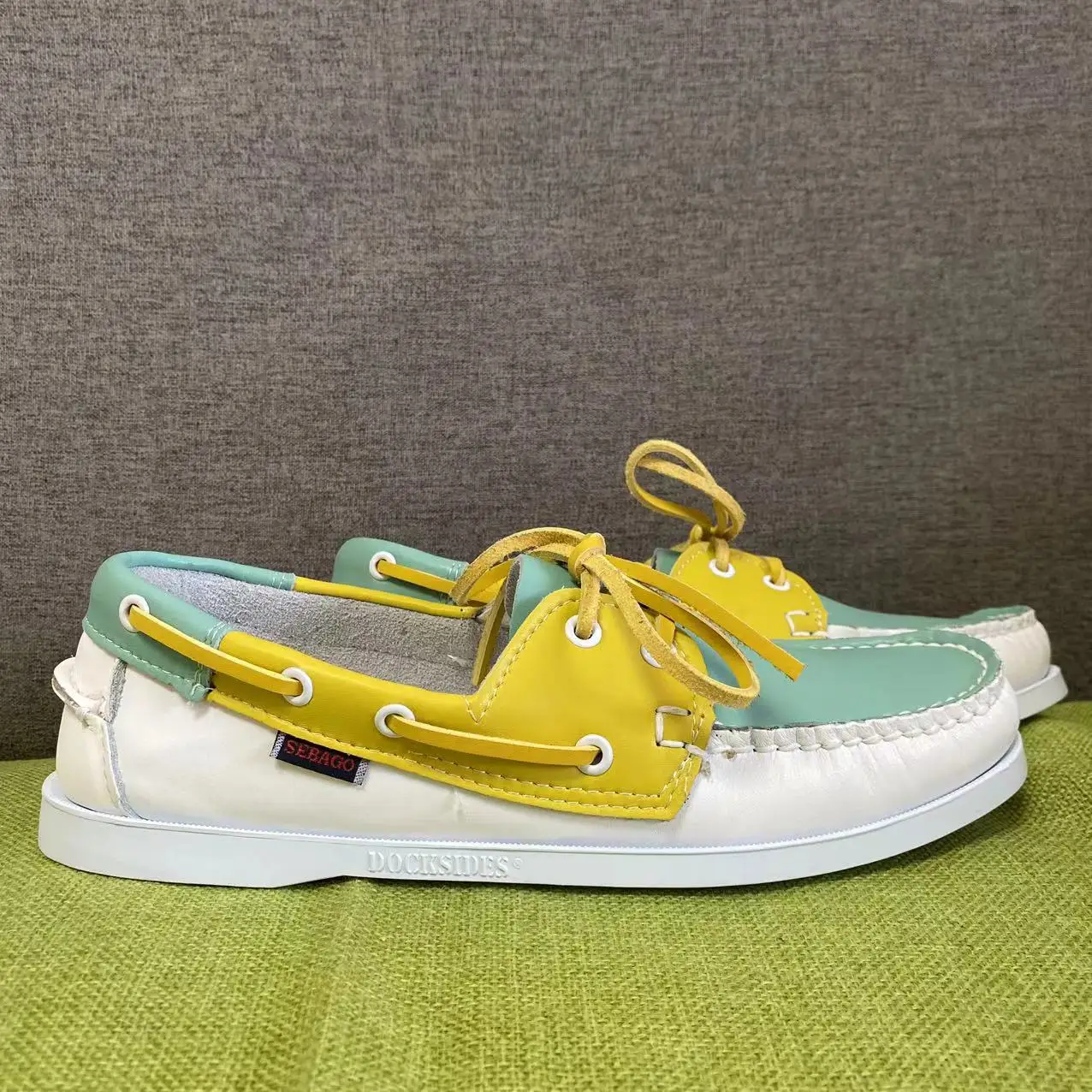 Men-Authentic-Sebago-Docksides-Shoes-Premium-Genuine-Leather-Moc-Toe ...