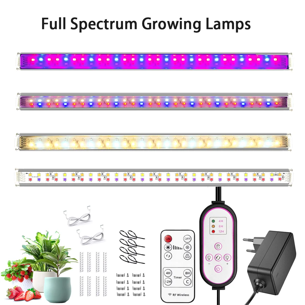 30cm-DC12V-Led-Grow-Light-Full-Spectrum-Phyto-Lamp-Dimmable-4H-8H-12H ...