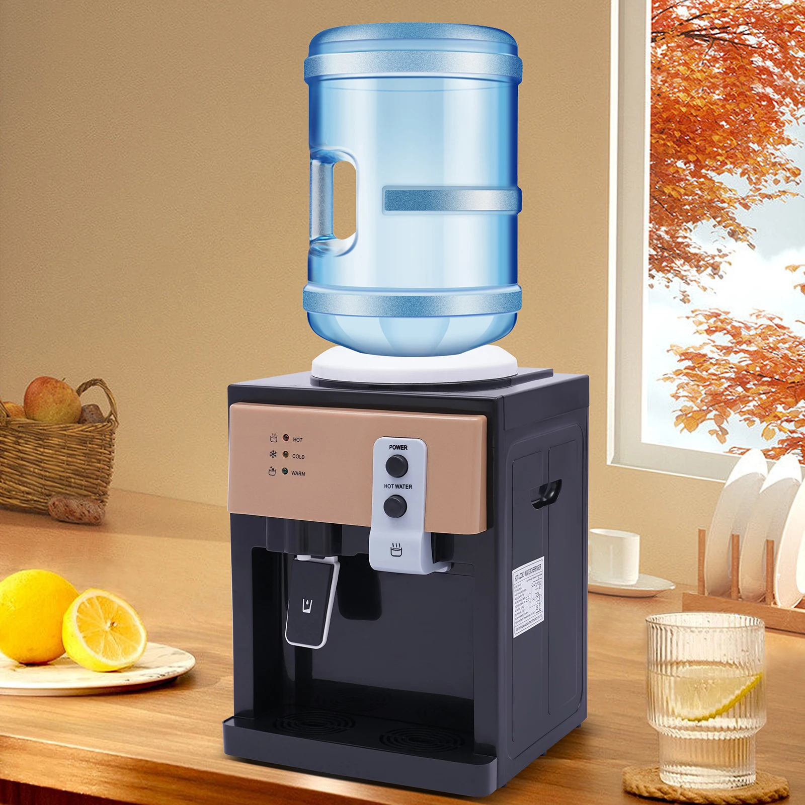 Loading-Small-Water-Cooler-Dispenser-5-Gallon-Cold-and-Hot-Water ...