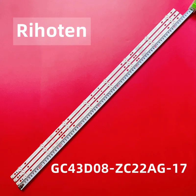 Nuevo LED de tira para Samsung un43j5202 UE43J5272AU BOEI430WU1 ...