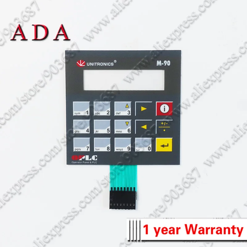 for-UNITRONICS-M-90-Membrane-Keypad-Keyboard-Switch-for-UNITRONICS-M-90 ...