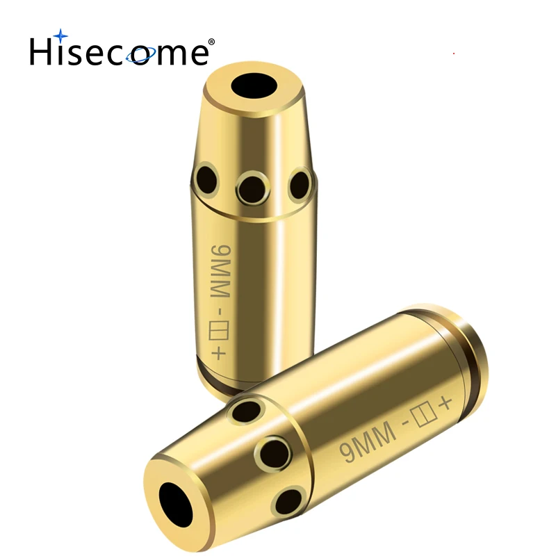 Tactical-Laser-Bore-Sight-9mm-Red-Dot-Brass-Bullet-for-Aiming-Shooting ...