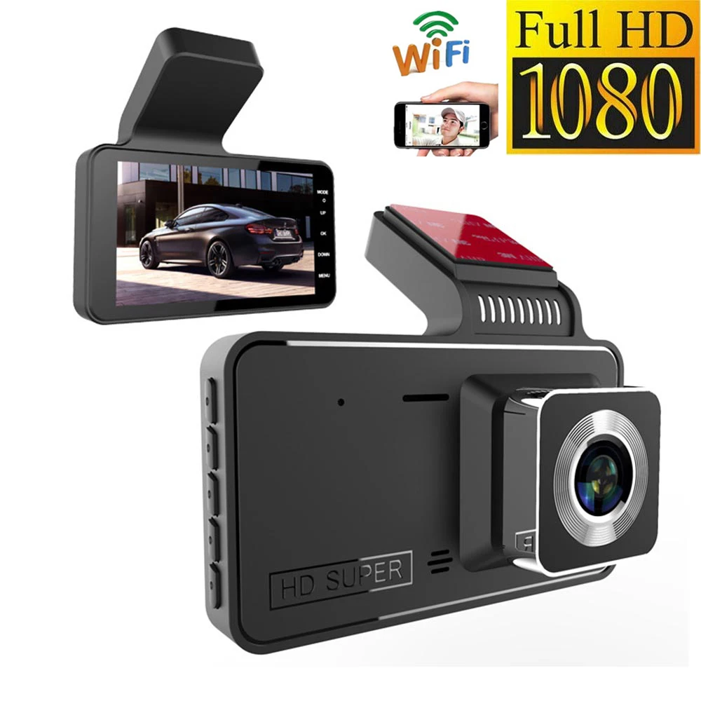 Dash-Cam-Front-Rear-View-Camera-WiFi-Car-DVR-1080P-HD-Drive-Video ...