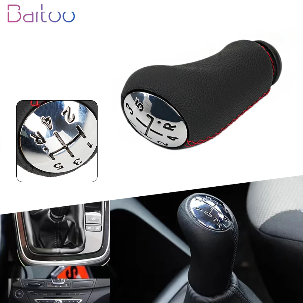Bartoo-5-Speed-Manual-Gear-Shift-Knob-Stick-Head-Shifter-Lever-HandBall ...