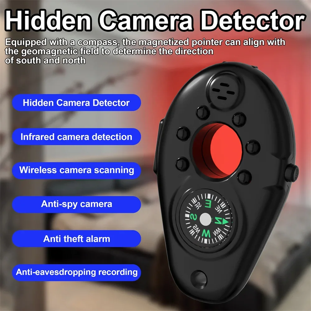 Compass Wireless Hidden Camera Detection Device Finder Anti-Spy Camera ...