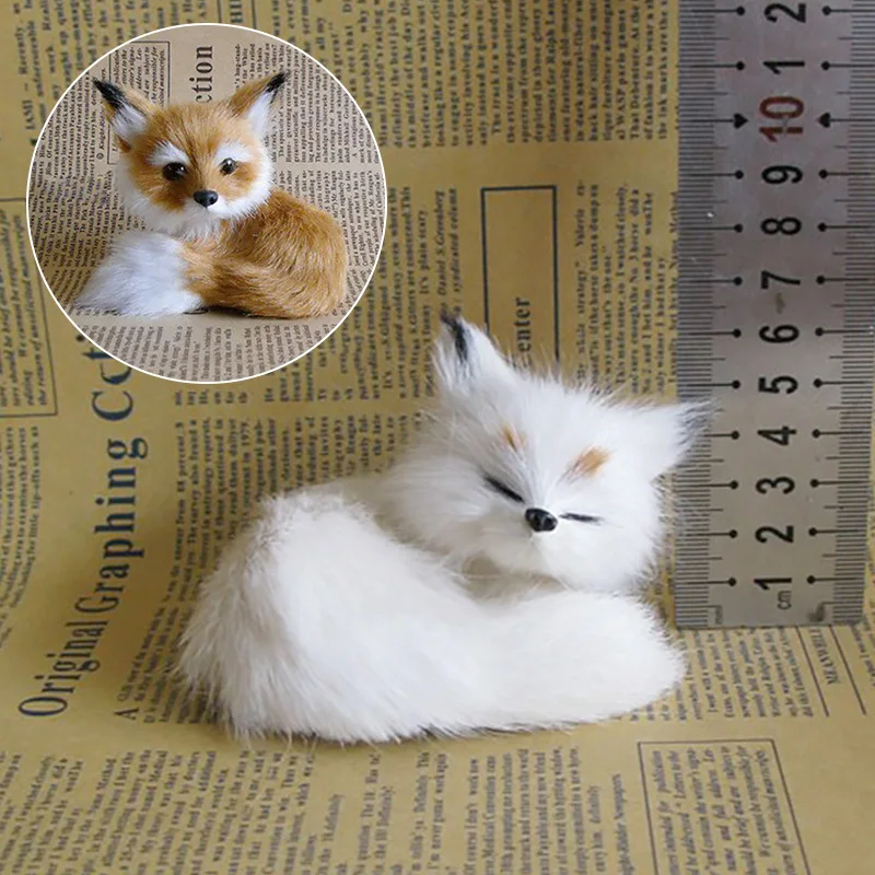 Simula-o-realista-de-pel-cia-Fox-Doll-para-crian-as-animal-fofo-modelo ...