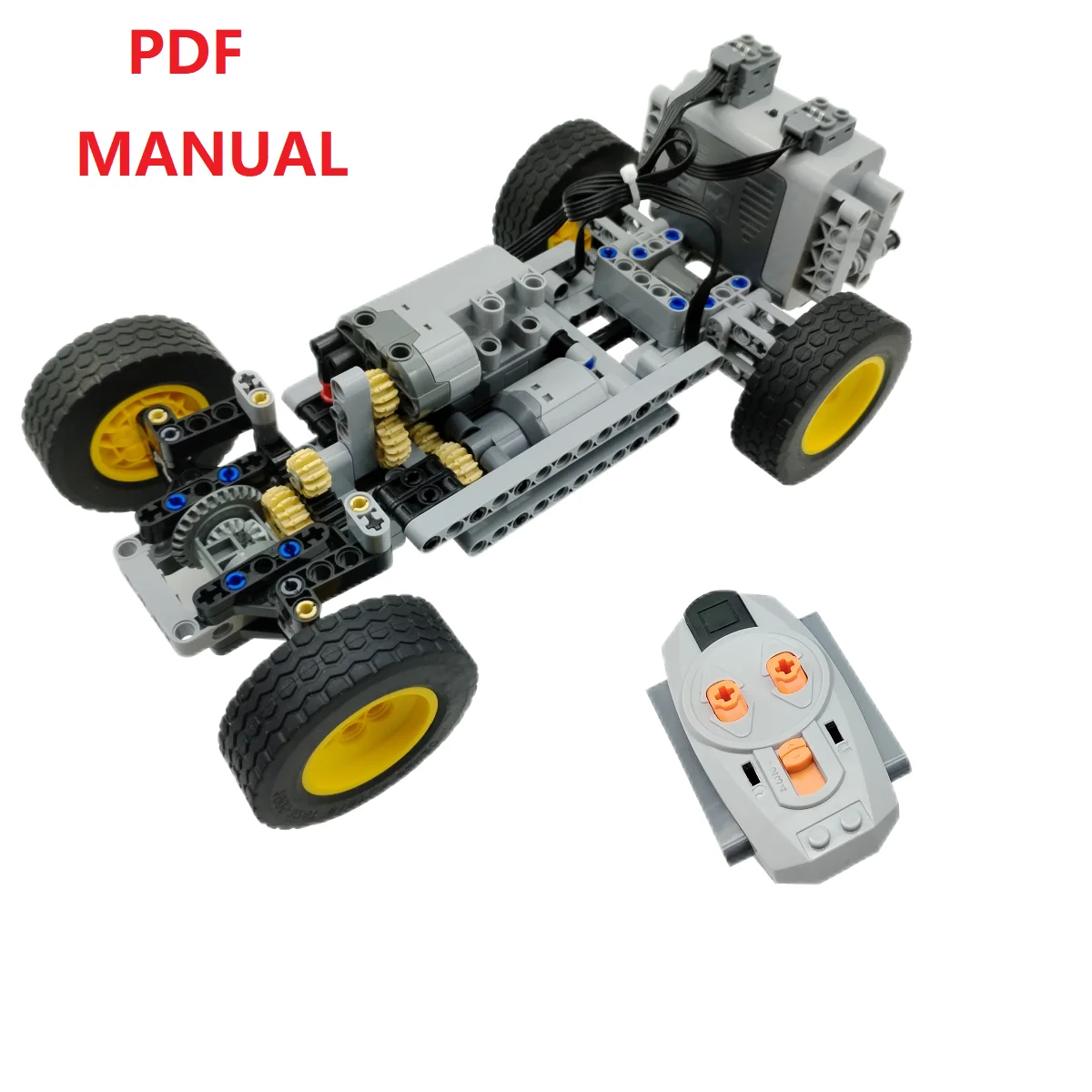 professional-RC-Car-building-block-Four-wheel-drive-4WD-differential ...