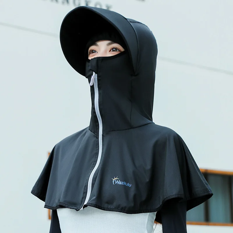 Women-UV-Sun-Protection-Cape-UPF-50-Cool-Feeling-Sunscreen-Capelet ...