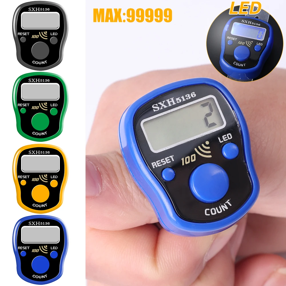 Electronic Finger Ring | Finger Number Digital | Counting Ring Tally ...