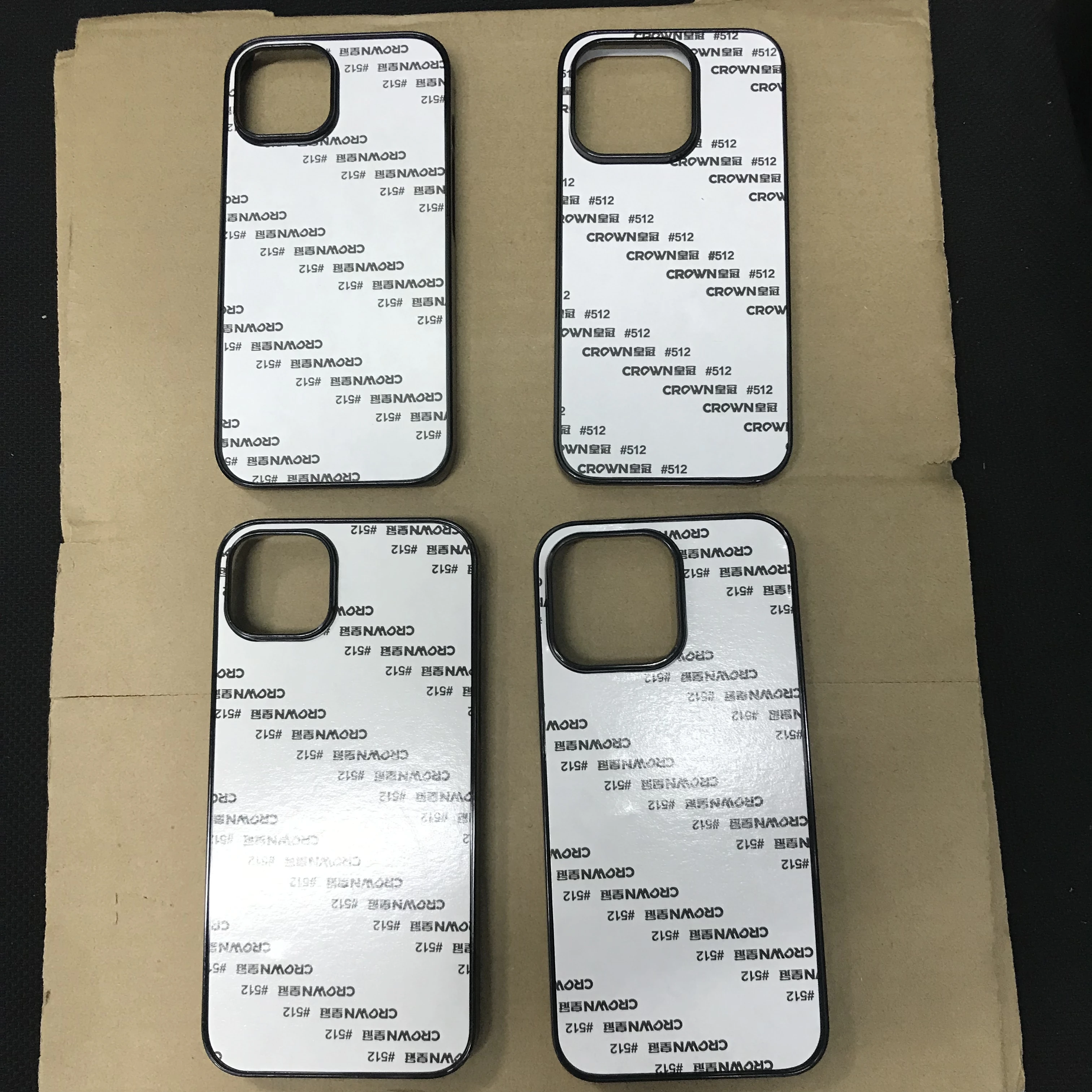 5-Pack Sublimation Blank Plastic Phone Heat Transfer Cases for iPhone ...