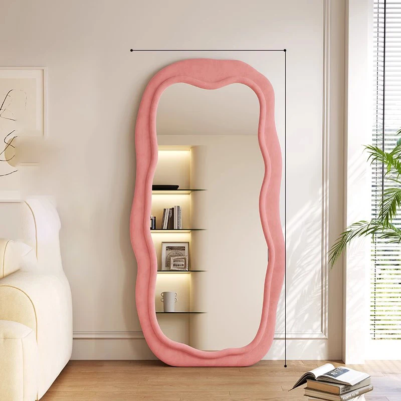 Korean-Luxury-Aesthetic-Mirrors-Vanity-Kawaii-Pink-Full-Length-Cute ...