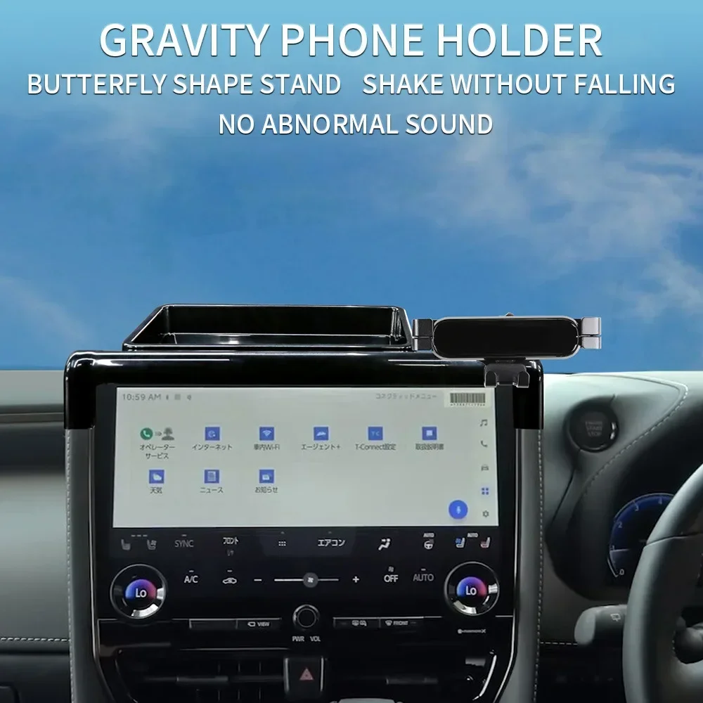 Car-Storage-Box-Behind-The-Screen-of-The-Cell-Phone-Holder-for-Toyota ...