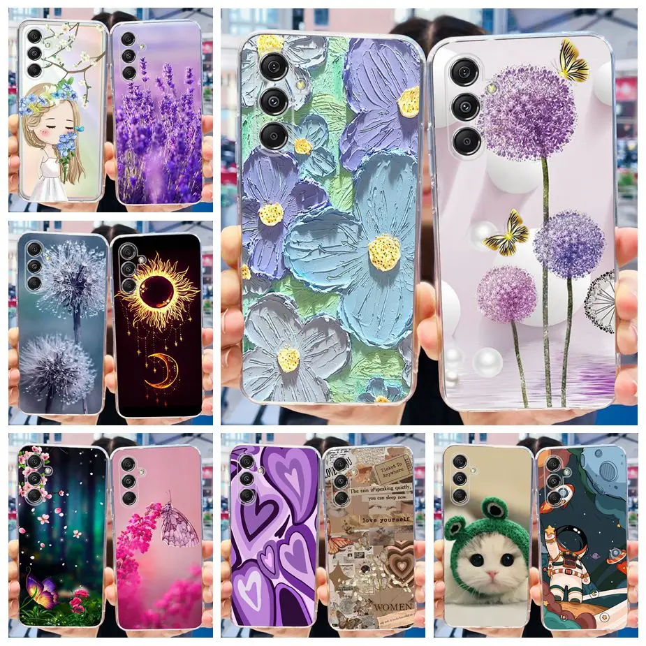 For Samsung Galaxy M34 5G Case SM-M346B Colorful Painted Back Cover ...