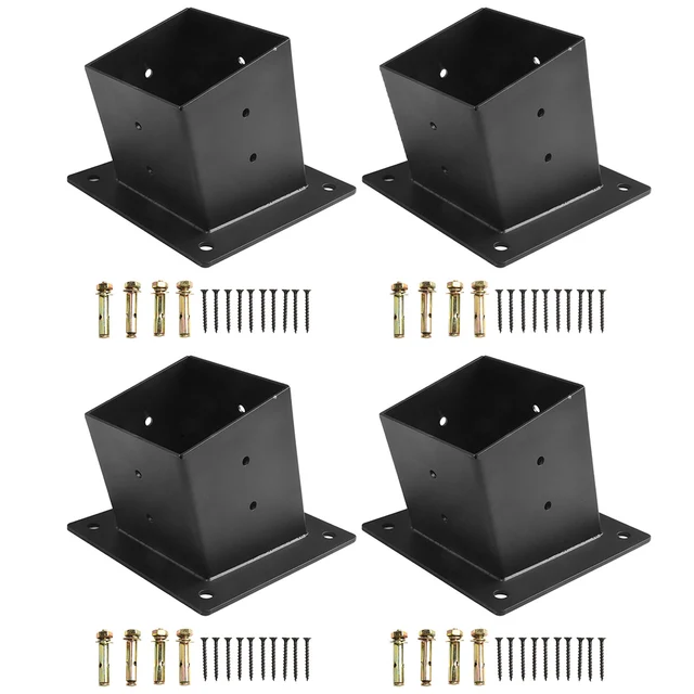Easy Install Bracket Kit 2-Way Pergola Bracket Kit For 6x6 Lumber - DIY ...