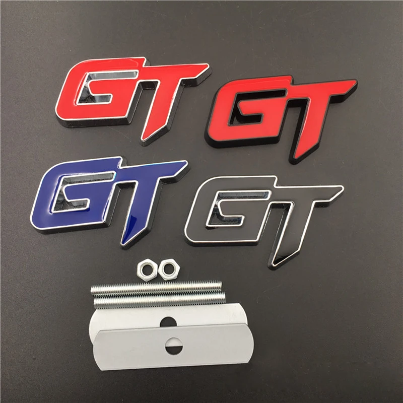 3D-Metal-GT-Logo-Letters-Car-Front-Grill-Rear-Trunk-Badge-Sticker ...
