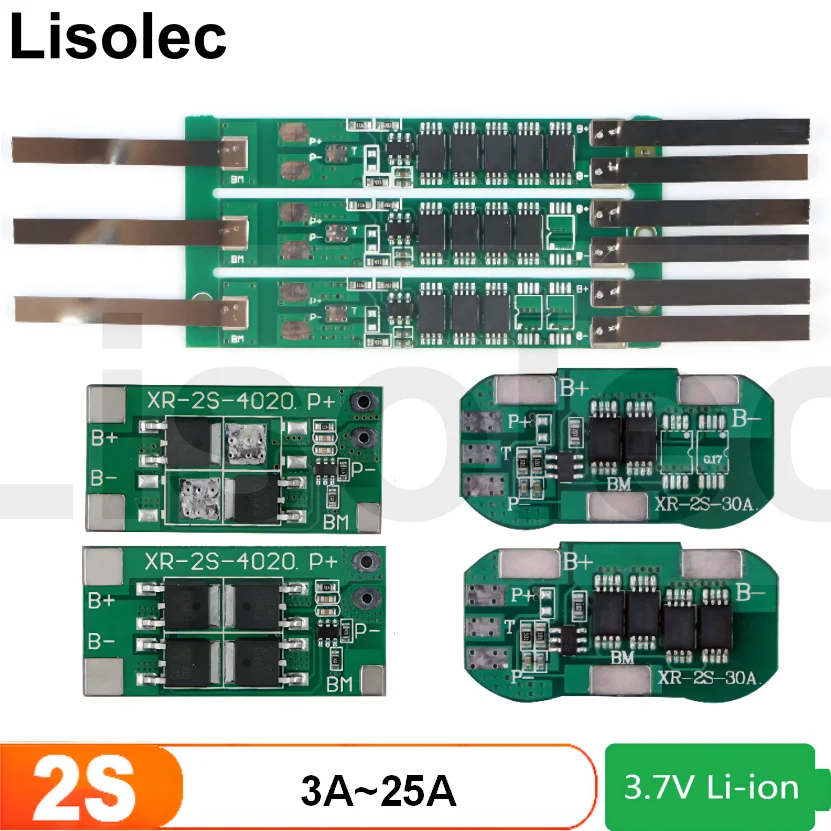 2s Bms 18650 Charging Board Protect Plates Protection Circuit 7.4v 8.4V ...