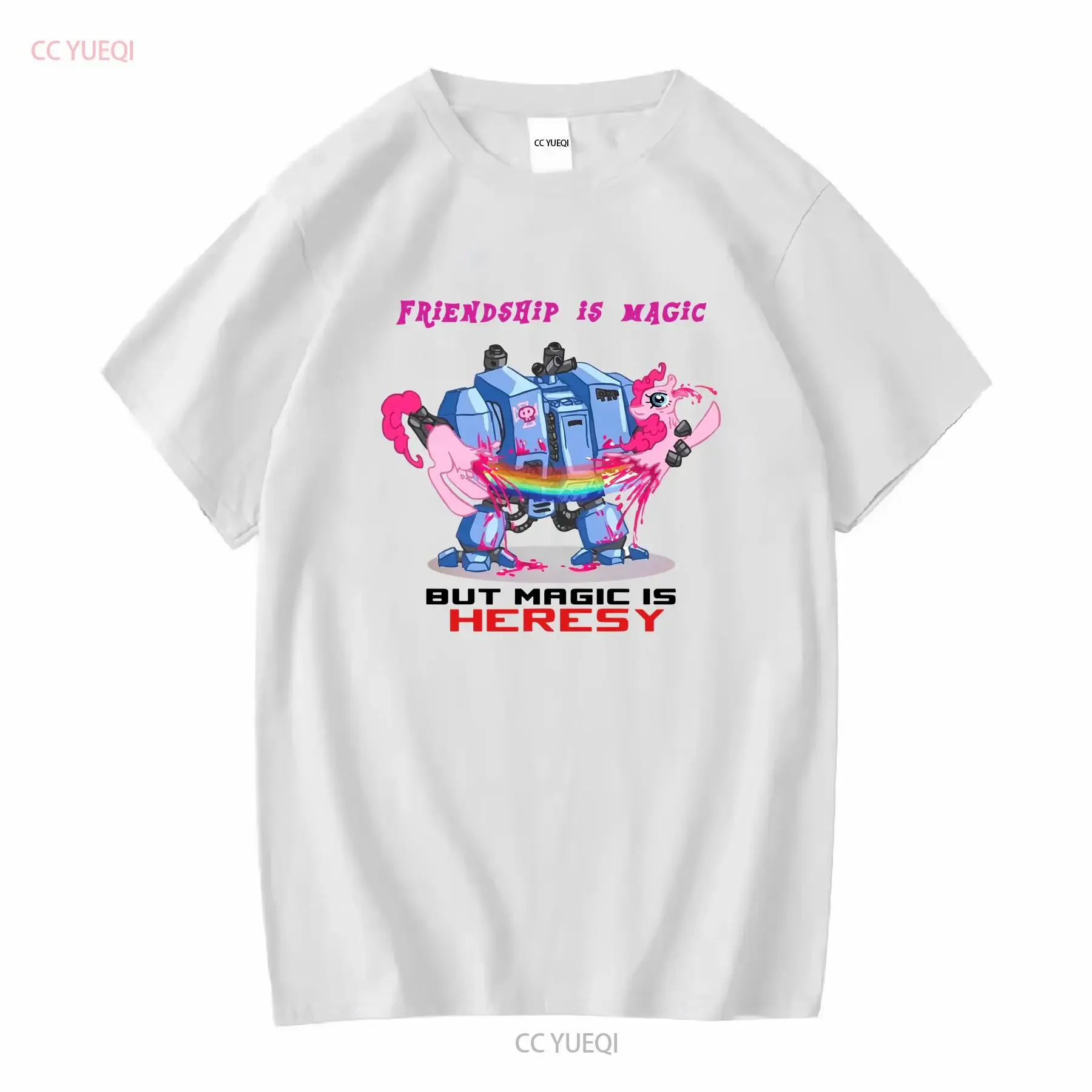 Friendship is magic but HERESY Jersey T Shirt long or short sleeves ...