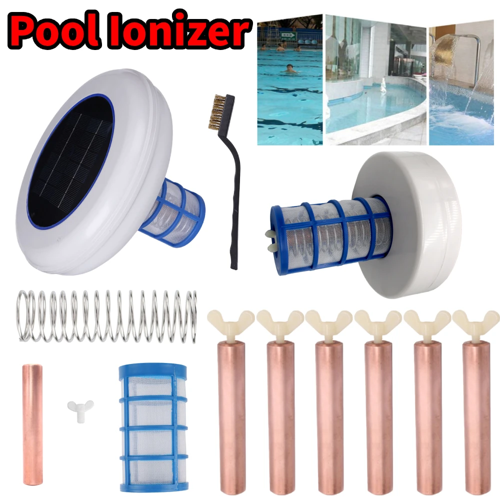 Solar-Pool-Ionizer-Copper-Silver-Ion-Swimming-Pool-Purifier-Kills-Algae ...