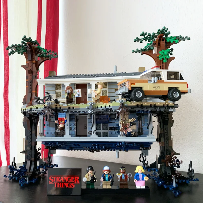2022 New 2499pcs City 75810 Stranger Things The Upside Down Building ...