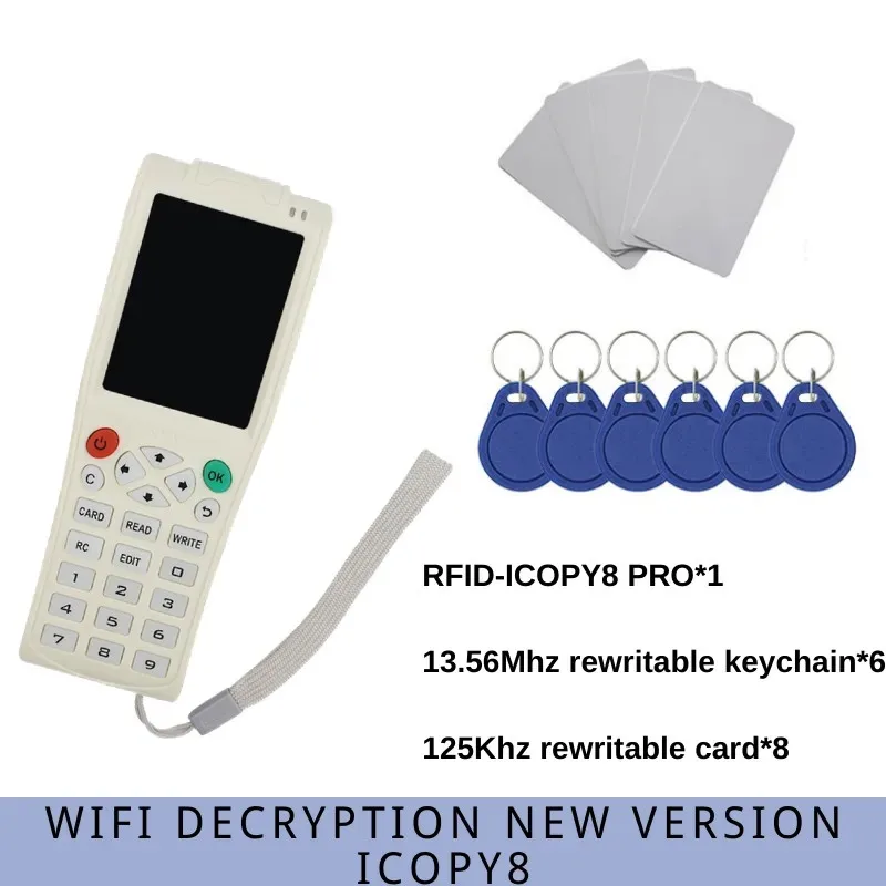 Full Encryption Wifi Decoding ICOPY8 RFID Access Control Reader NFC ...