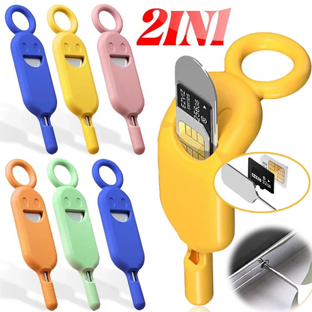 Portable-2-in-1-SIM-Card-Removal-Tool-Tray-Ejector-Needle-Pin-Opener ...