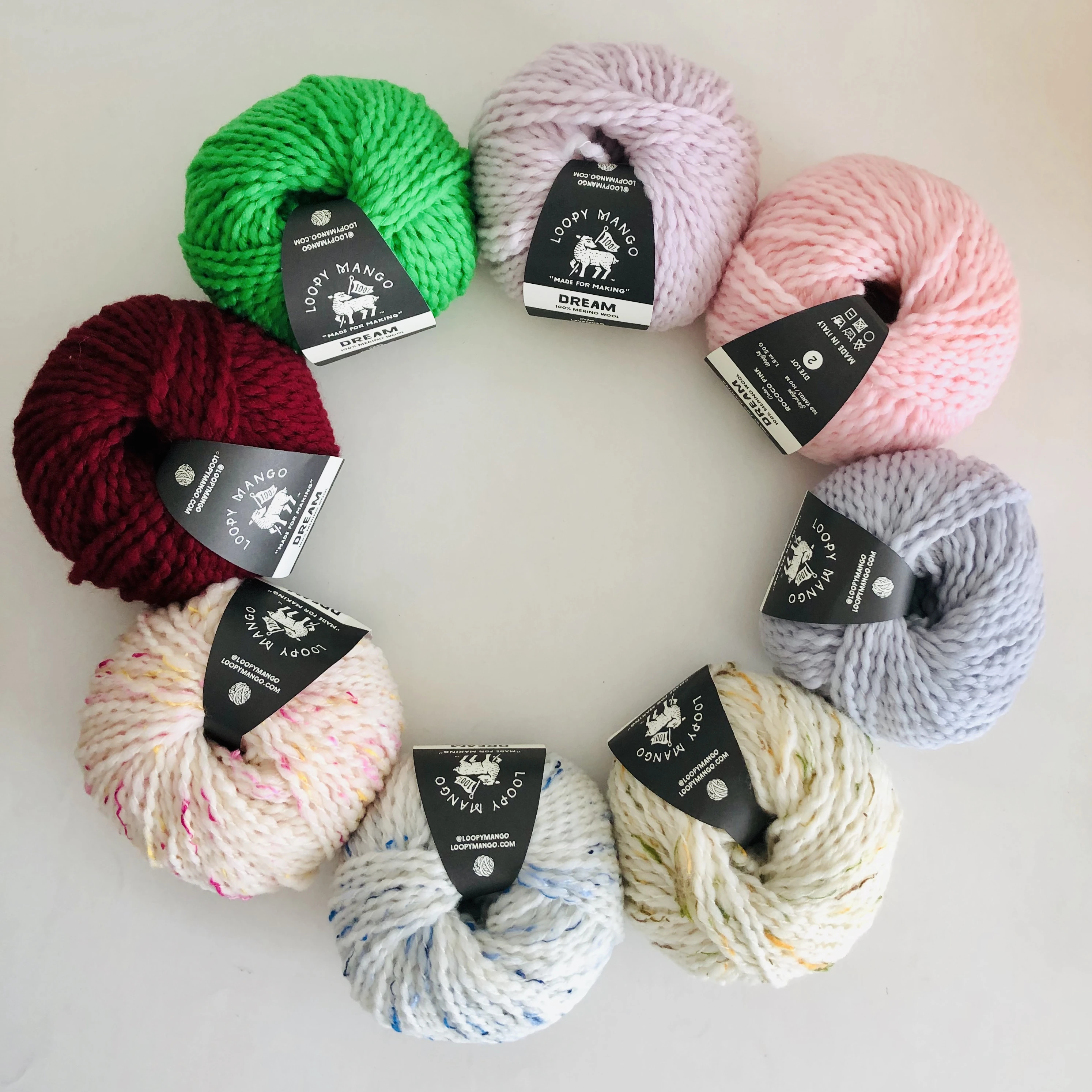 Wool Loopy Mango Yarn | Merino Yarn | Loop Yarn | Handknittign Yarn ...