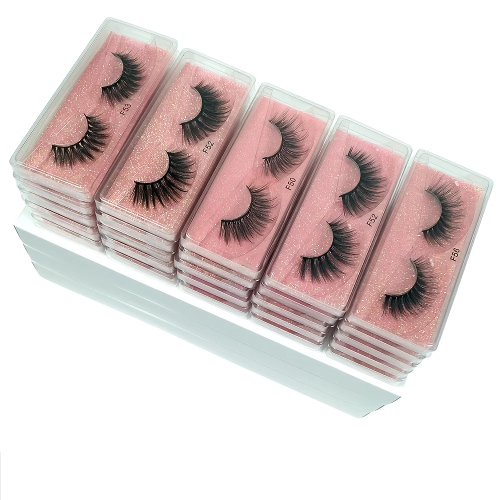 Lashes-Bulk-Wholesale-10-20-50-100-Pairs-3d-Mink-Lashes-Natural-Mink ...