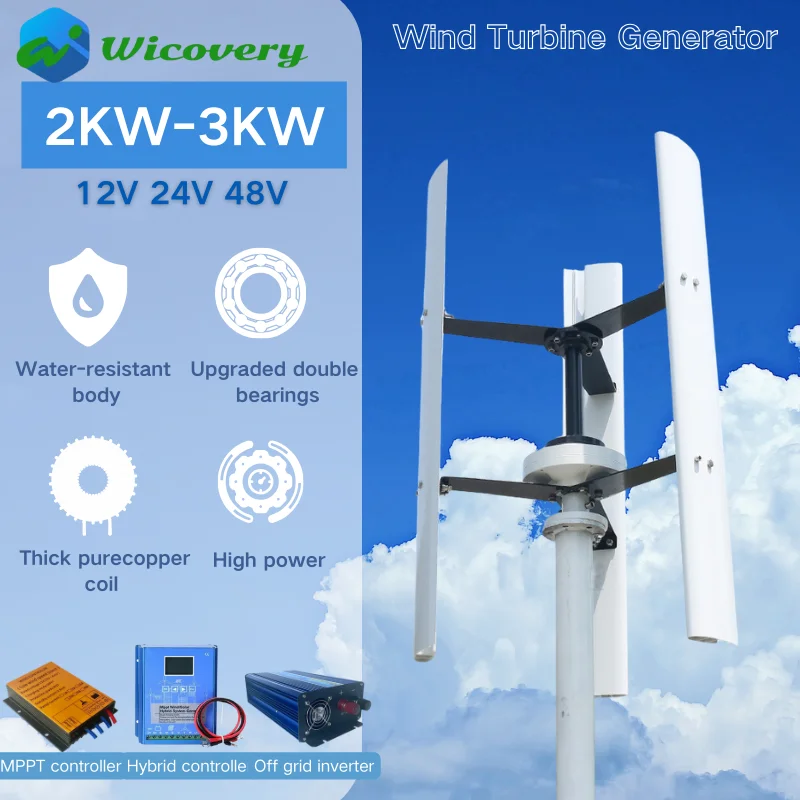 Home-appliance-2000W-12V-24V-48V-Vertical-Axis-Wind-Energy-Turbine ...
