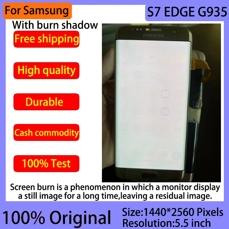 Original Super Amoled Lcd For Samsung Galaxy S7 Edge G935 G935f Lcd ...