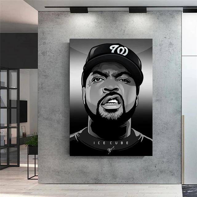 Ice Cube Nwa Black And White