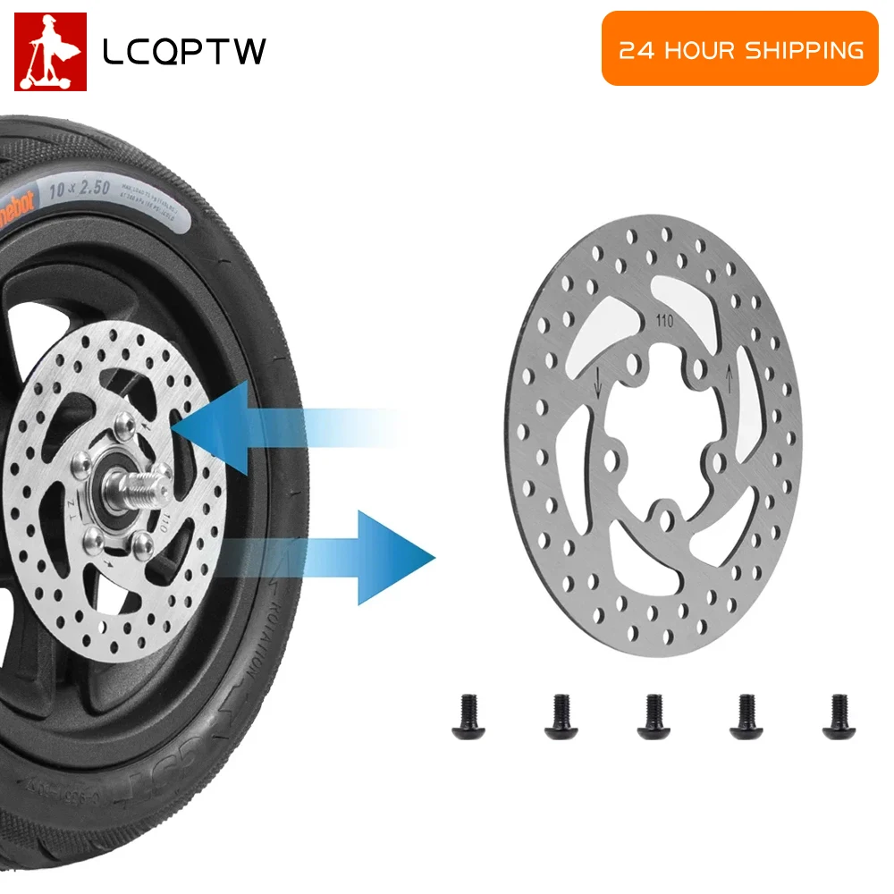110mm-Brake-Disc-for-Ninebot-F2-Electric-Scooter-Front-Wheel-Stainless ...