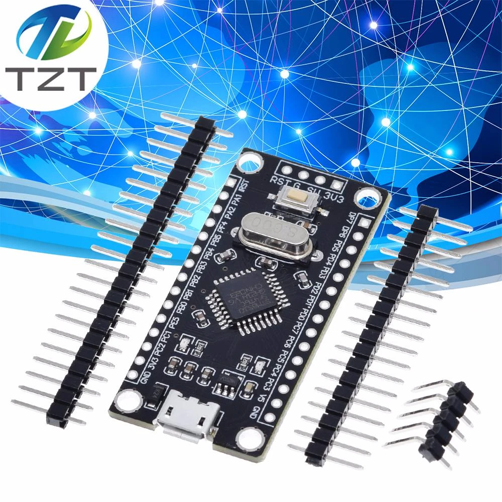 TZT STM8S STM8S105K4T6 Development Board Module core board - AliExpress 502