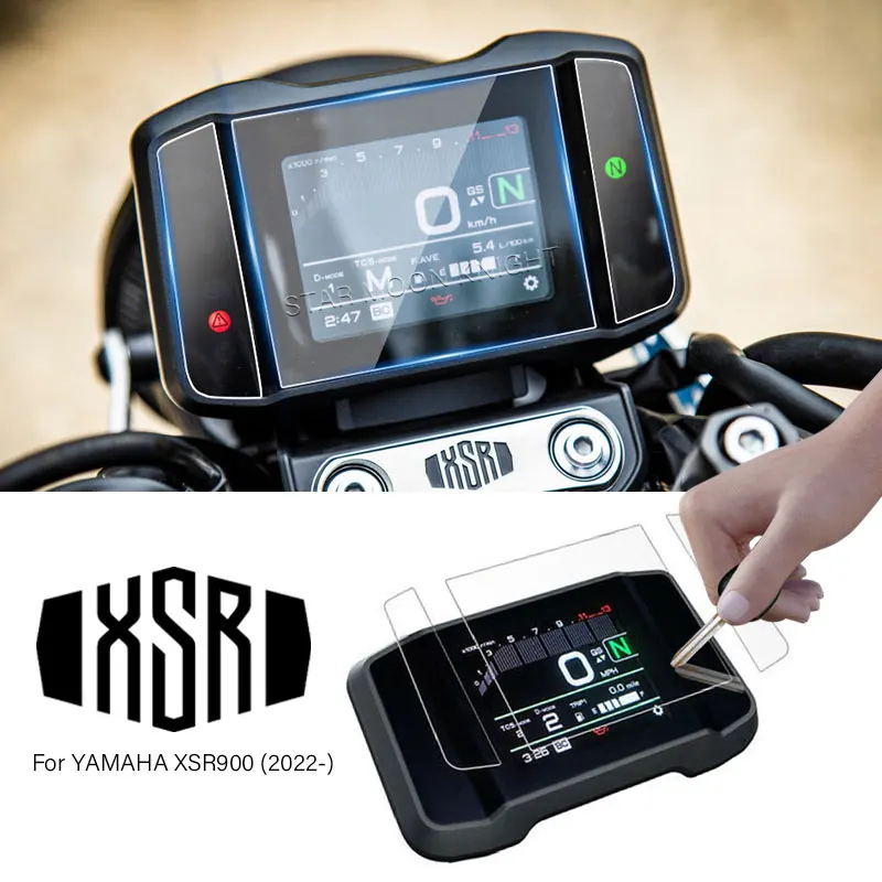 For Yamaha XSR900 XSR 900 2022 2023 HD Instrument Film Center Control ...