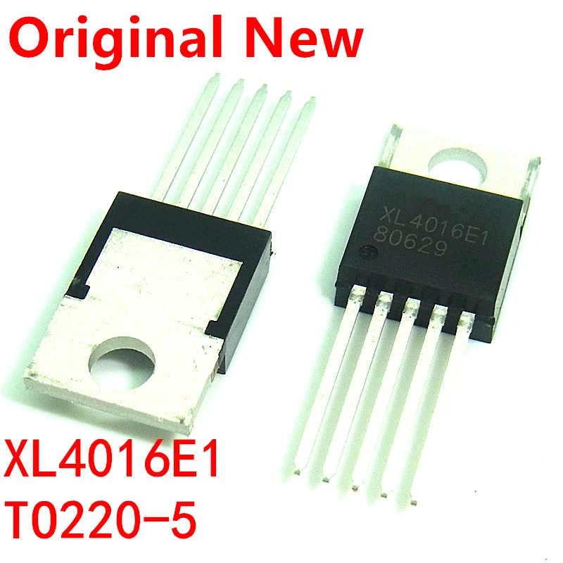2pcs/lot XL4016E1 XL4016 TO220 5 40V 8A chip step down IC DC DC New ...