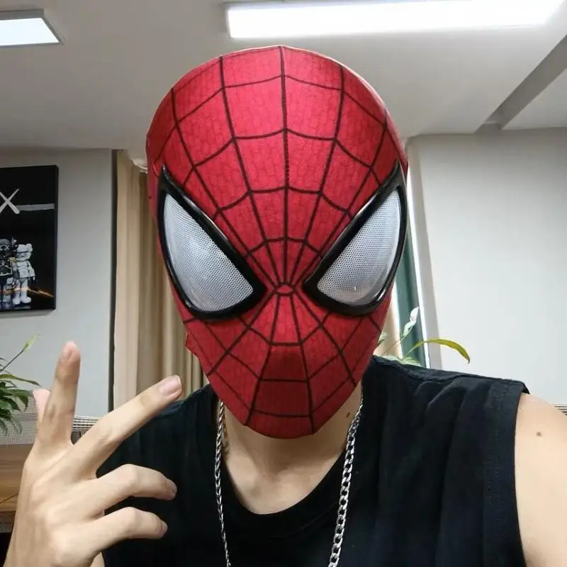 Hot-Marvel-Venom-Spider-man-Mask-With-Faceshell-1-1-3d-Handmade ...