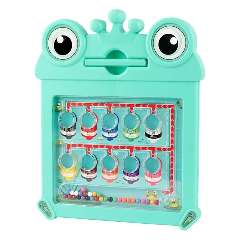 Color-Matching-Board-Game-Montessori-Color-Matching-Puzzle-Magnet-Board ...