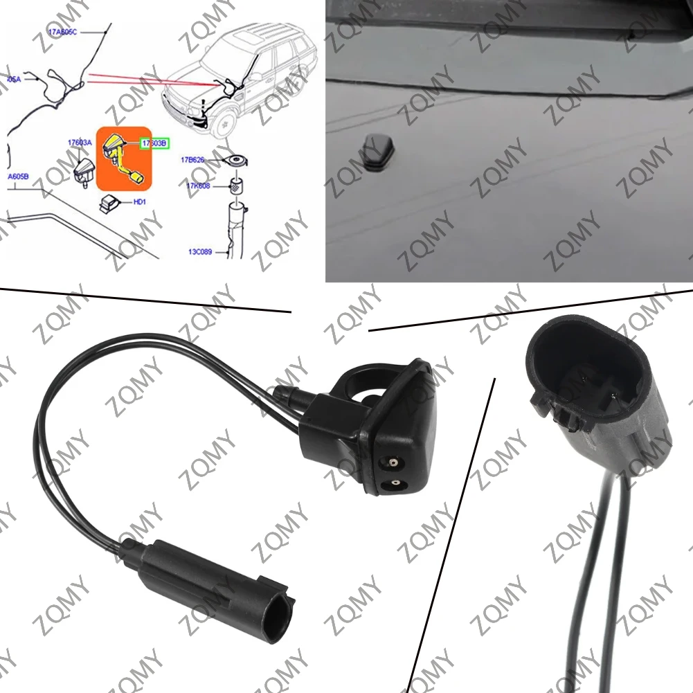 Car-Front-Windshield-Washer-Nozzle-Heated-LR048615-For-Land-Rover-Range ...