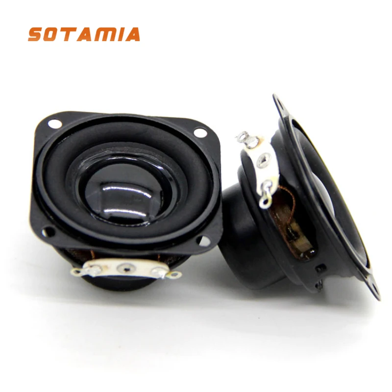 SOTAMIA-2Pcs-1-5-Inch-Bass-Speaker-40MM-4-Ohm-3W-5W-Mini-Speaker-Audio ...