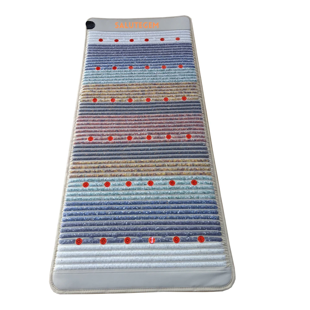PEMF Mat Body Far Infrared Heating Amethyst Pulse Magnetic Therapy ...