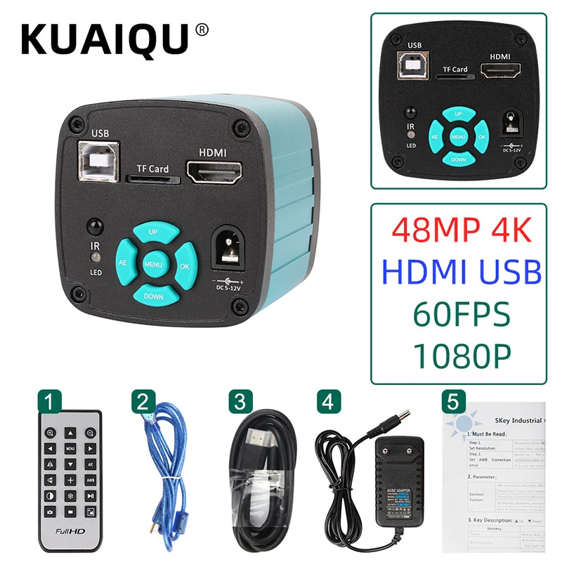 48MP-38MP-13MP-HDMI-USB-VGA-Digital-Video-Microscope-Camera-For ...