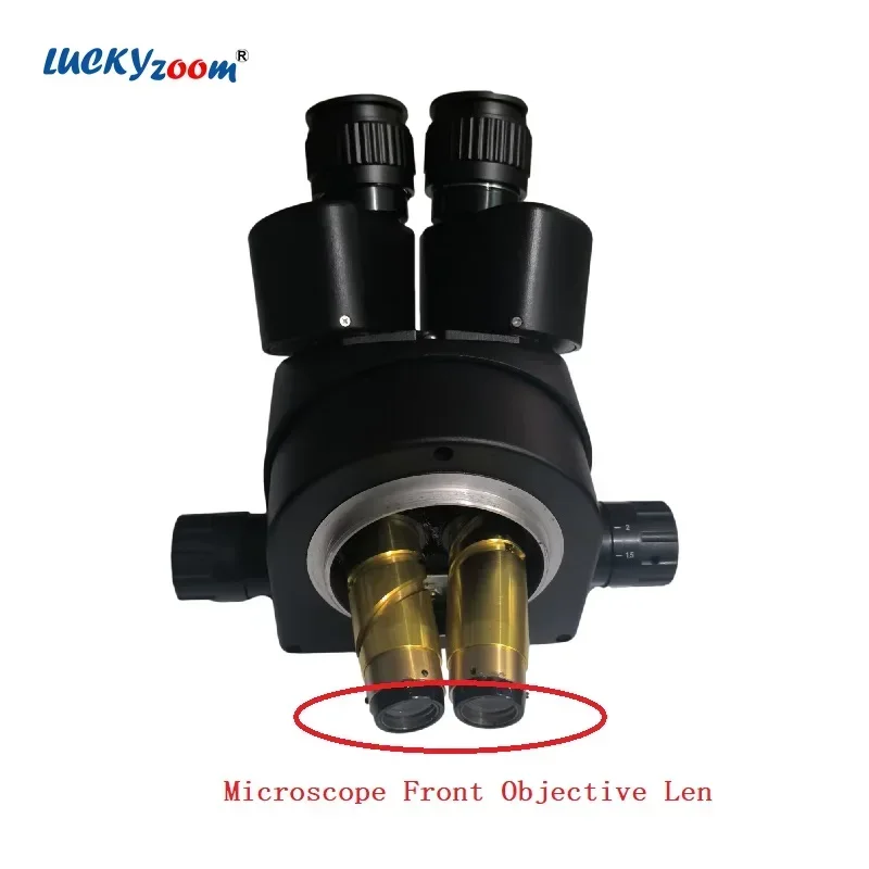 Small-Microscope-Head-Objective-Len-Round-Optical-Glass-Binocular ...
