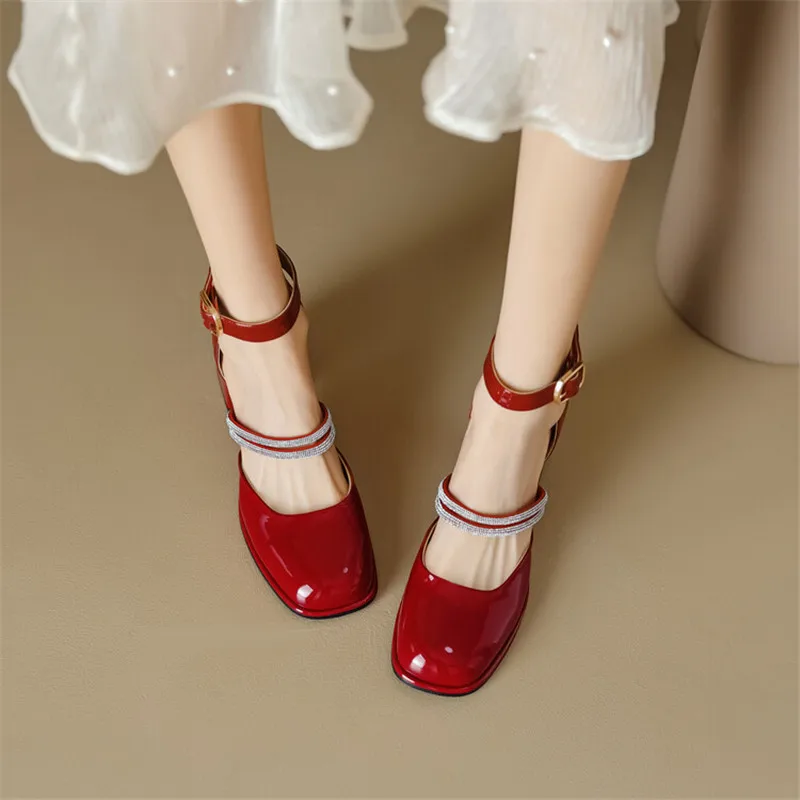 Patent-Leather-Summer-Sandals-Shoes-for-Women-Cover-Toe-Sandals-French ...