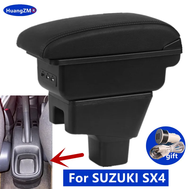 For-SUZUKI-SX4-Armrest-box-For-SUZUKI-SX4-Car-Armrest-box-Dedicated ...