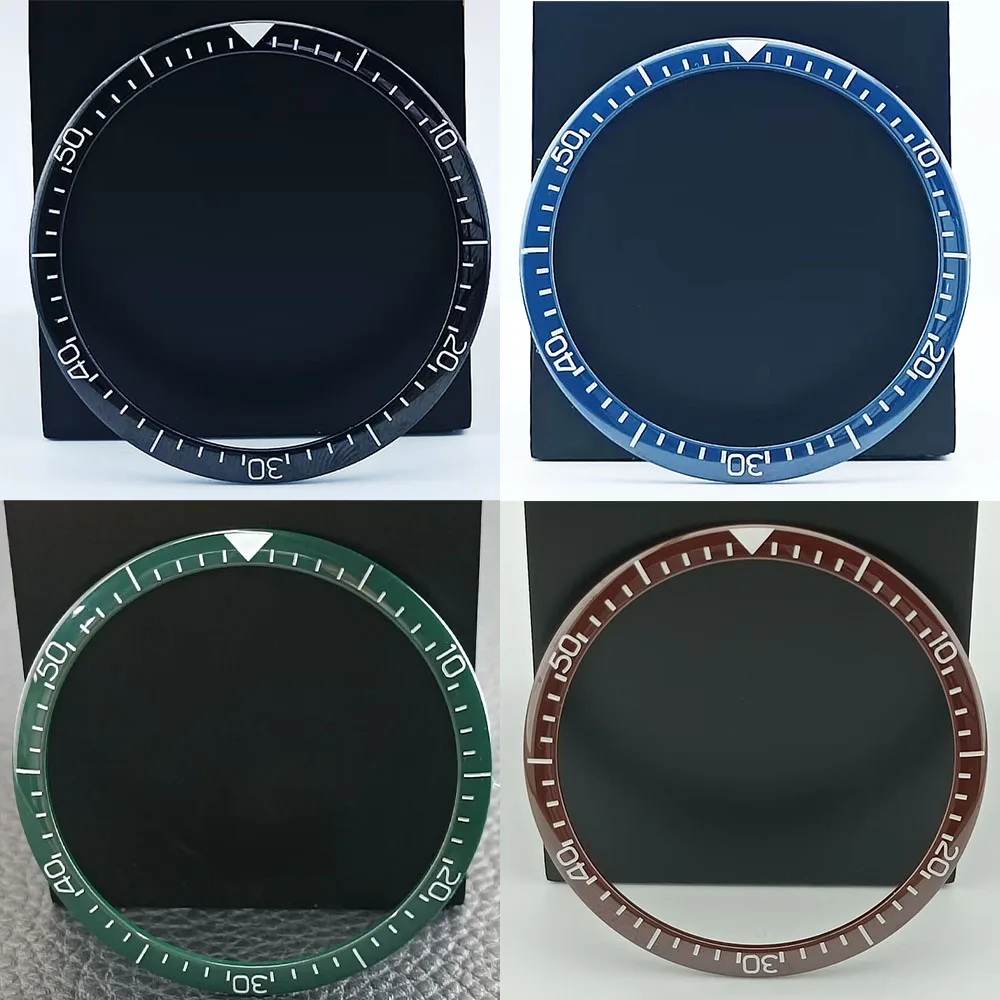 42*35.7mm Sloping Ceramic Bezel Insert Divers Watch Replacement men ...