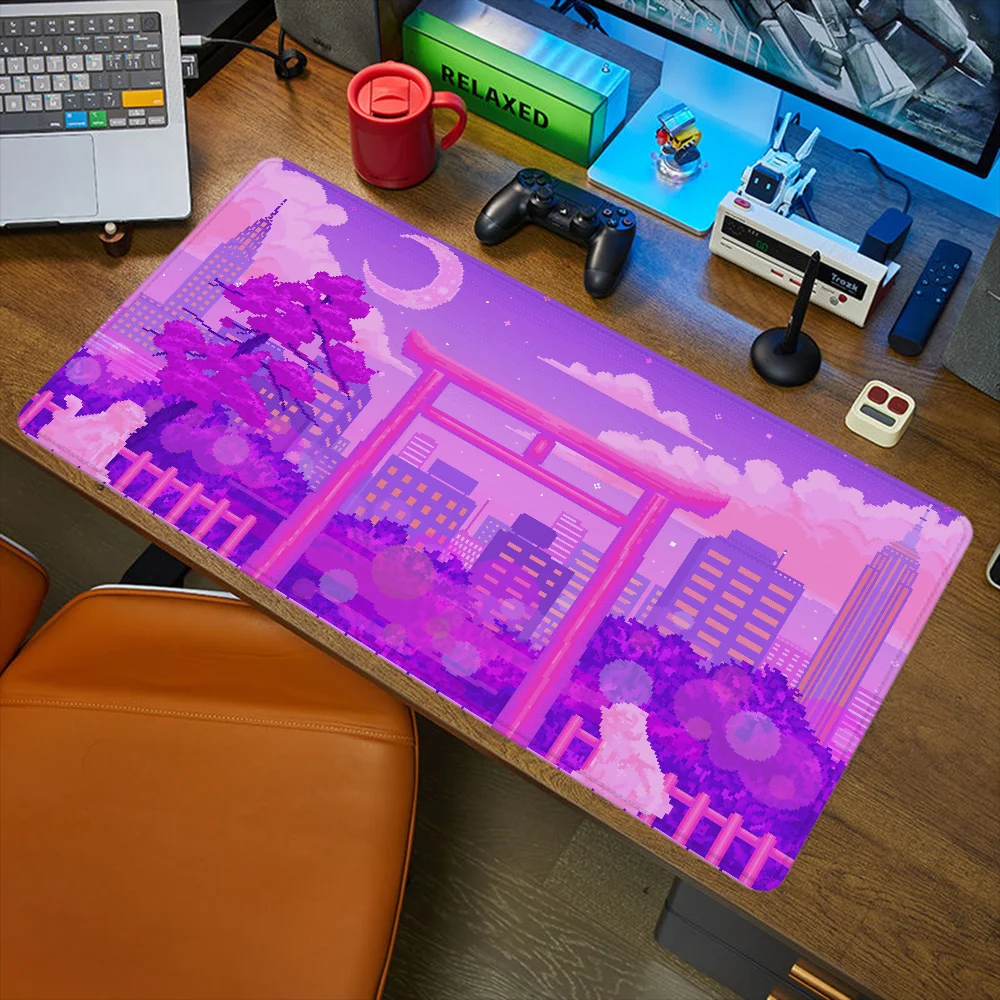Pink-Moonlight-Pc-Gaming-Accessories-Pk-Control-Mouse-Pad-Gamer ...