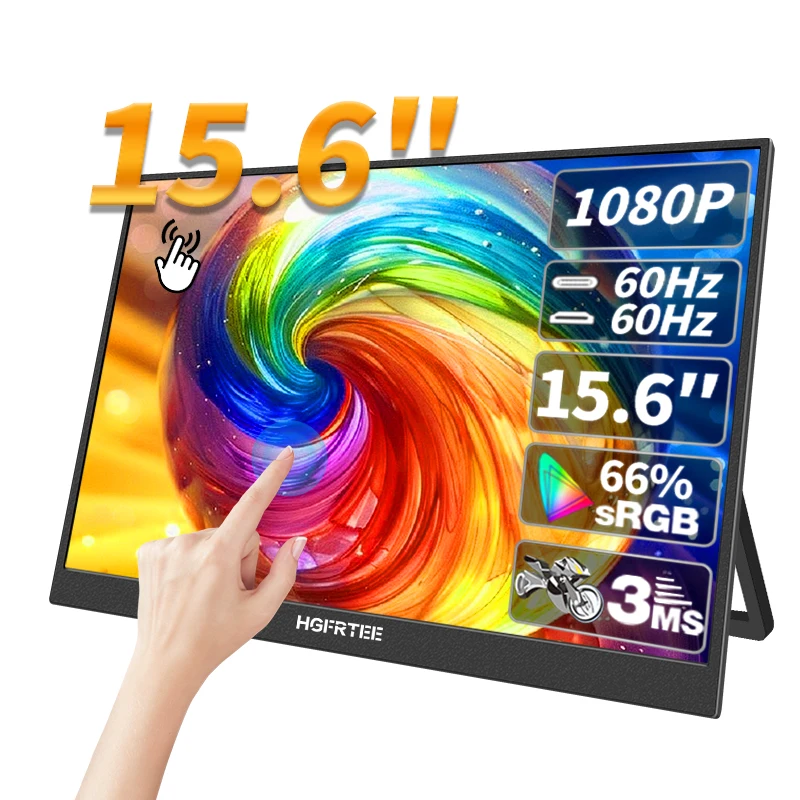 HGFRTEE-15-6-Inch-Touch-Portable-Monitor-ADS-IPS-1920-1080P-300cd-m2 ...