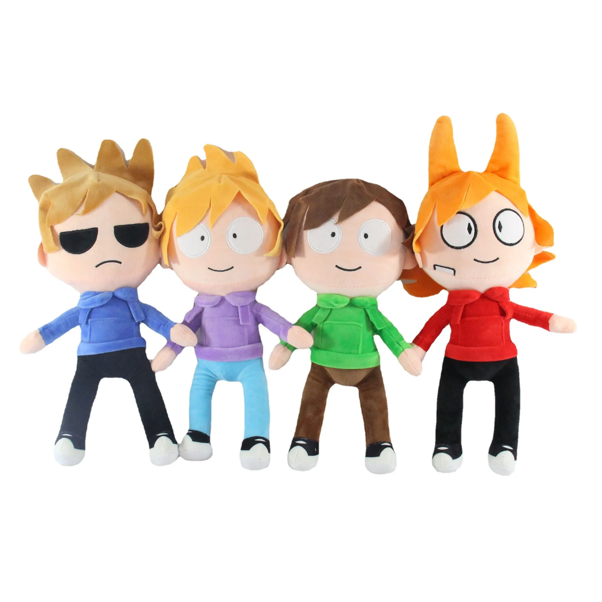 32-38cm Cartoon Eddsworld Plush Toys Soft Eddsworld Anime Character ...